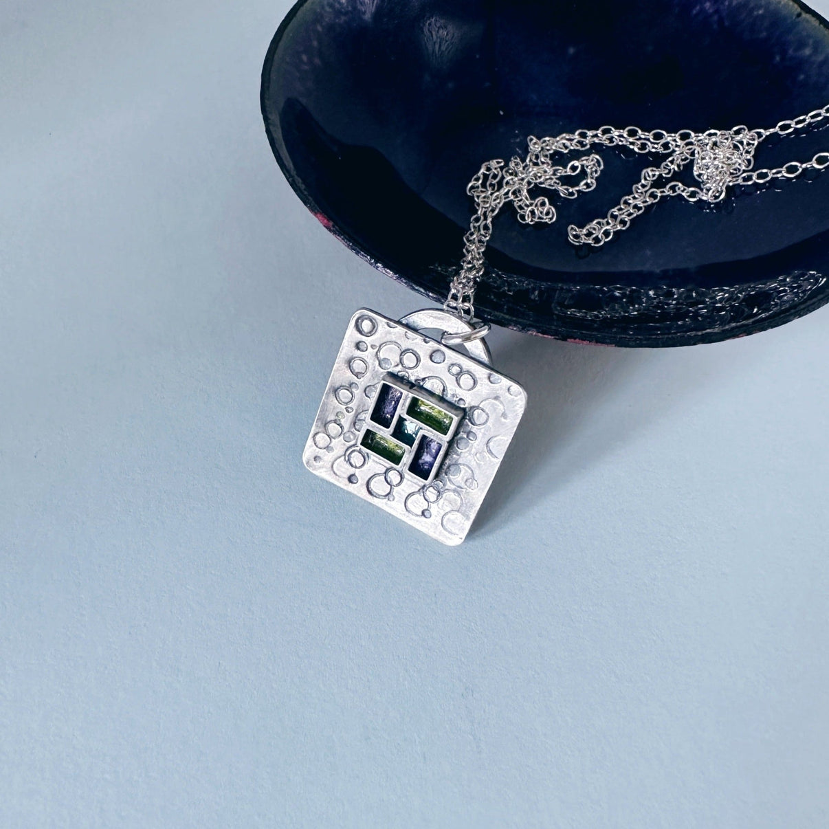 Square Block Pendant - MaisyPlum Necklace